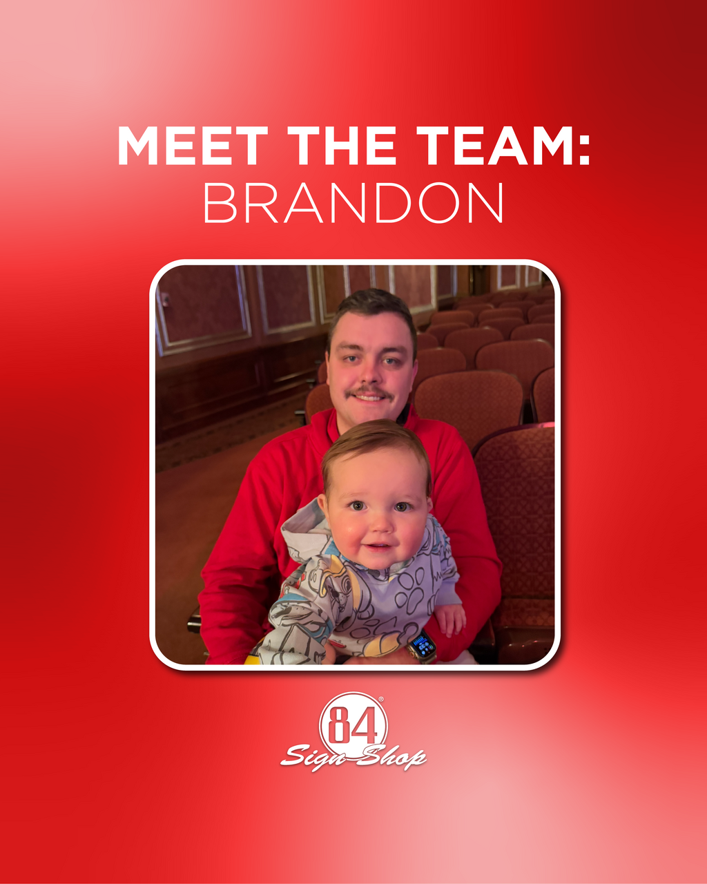 Meet the Team: Brandon - 84 Sign Shop